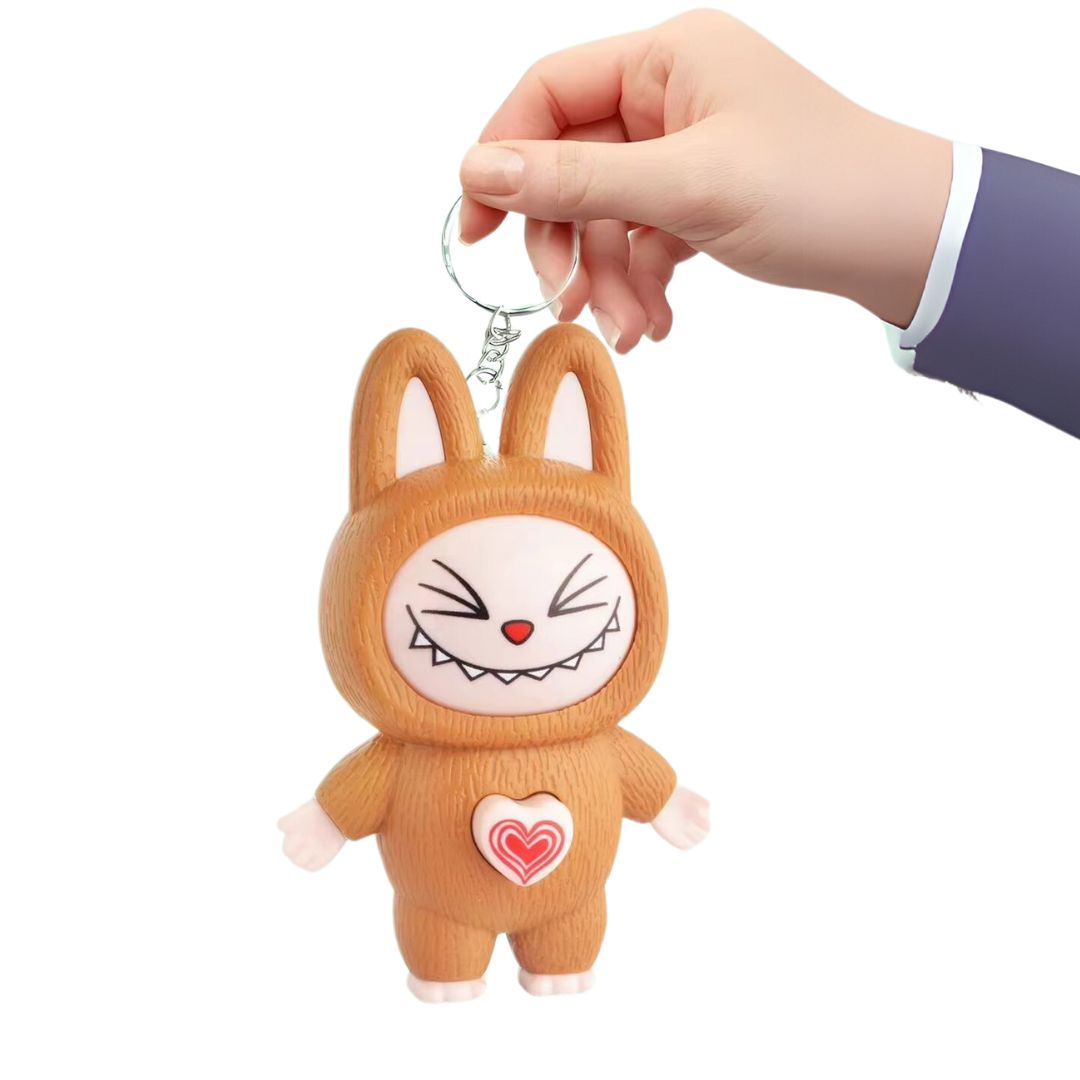 Llavero Labubu · Cambia Cara – Antuk